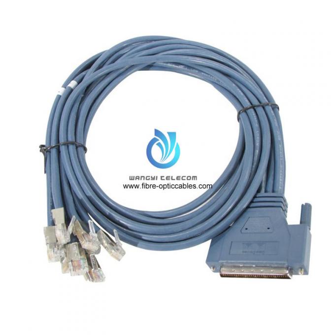 CISCO NEW Network cable CAB-OCTAL-ASYNC 8 Lead Octal Cable (68 pin to 8 ...